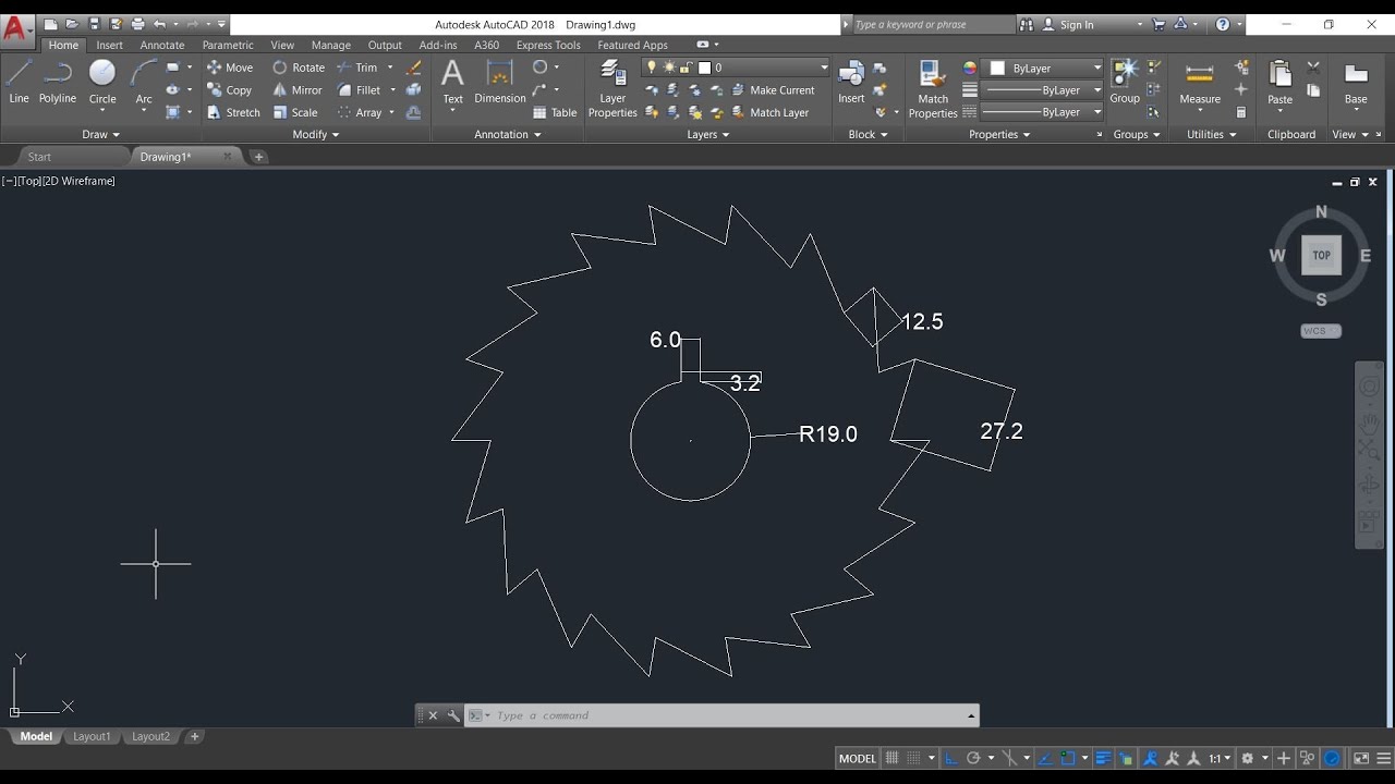 AutoCAD Tutorial How To Make Cutting Disc YouTube autocad-tutorial-how-to-make-cutting-disc-youtube