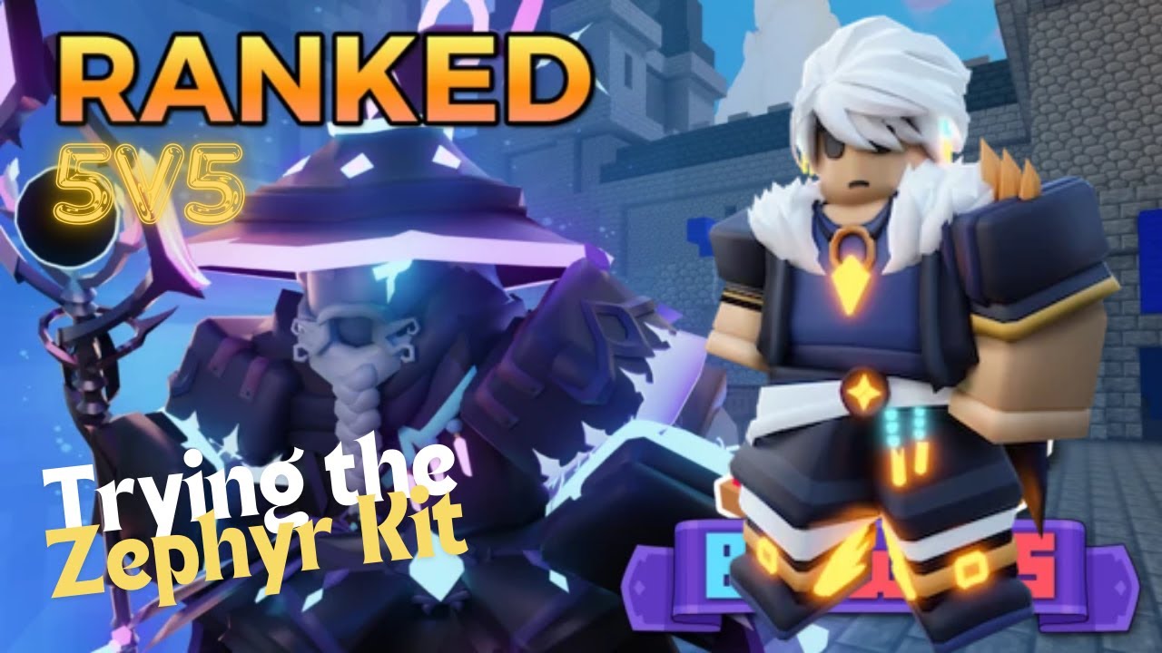Trying Zephyr Kit in Roblox BedWars - YouTube