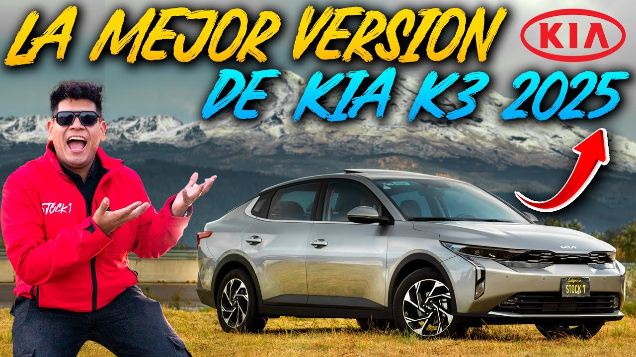 KIA K3 2026 ¿Cuál es la mejor VERSIÓN, LX, EX, EX PACK, GT LINE? - YouTube