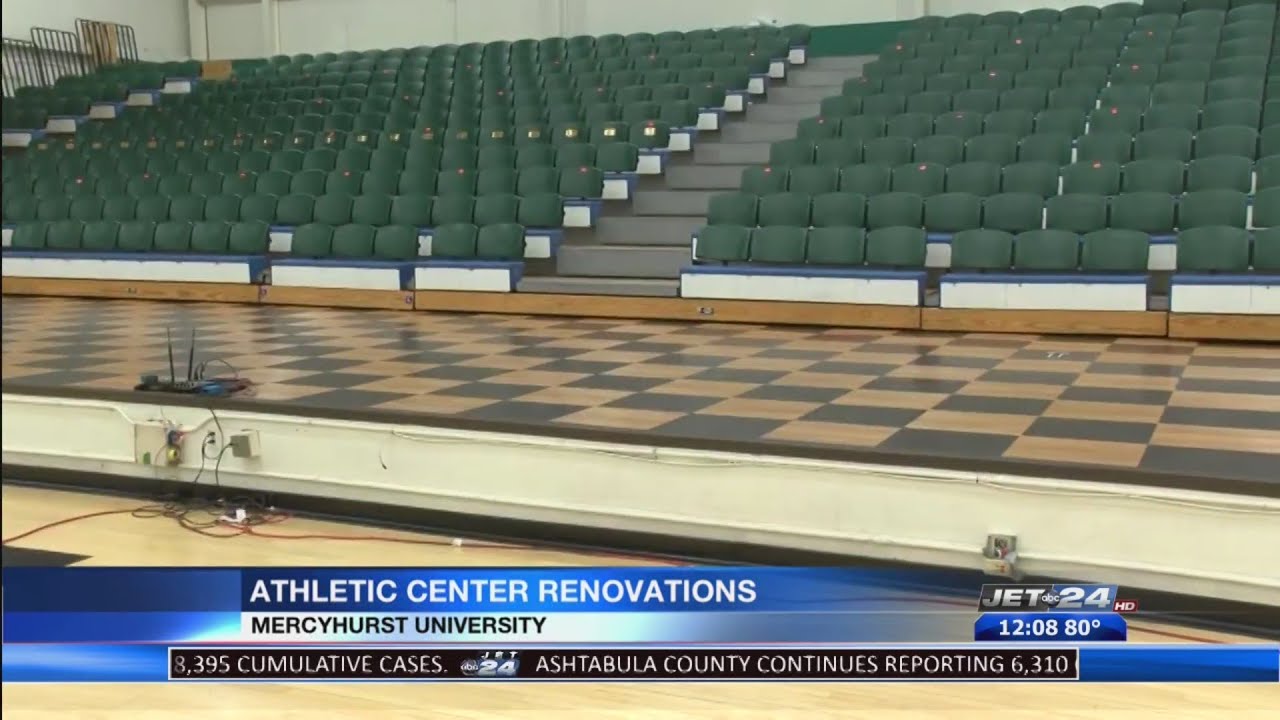 Mercyhurst getting another upgrade to its athletic facilities - YouTube