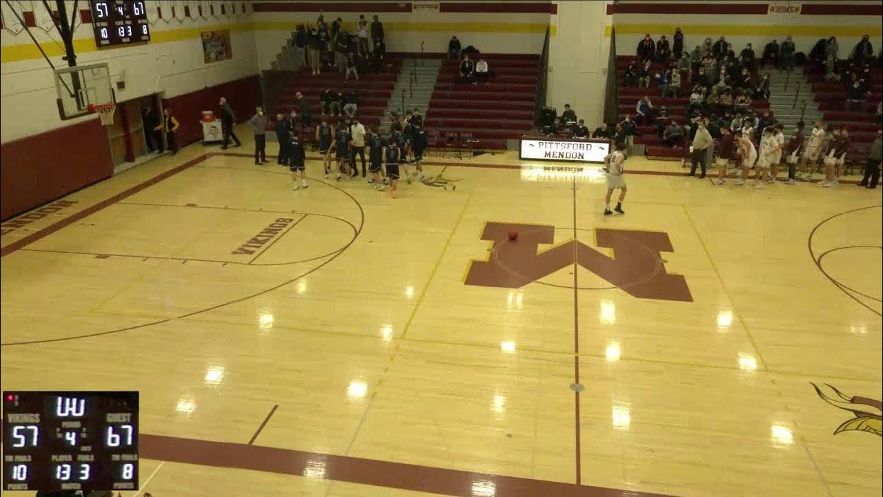 Pittsford vs. Webster-Thomas Varsity Mens' Basketball - YouTube