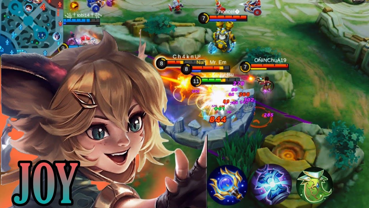 Coba Main Hero New Joy - Yang Over Power Susah Mati - Build Top Global ...