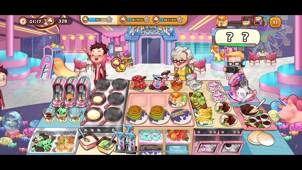 Cooking Adventure - Pancake Bistro Level 45 - Full Upgrade - YouTube