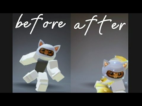 defult skin to gold skin roblox edit - YouTube
