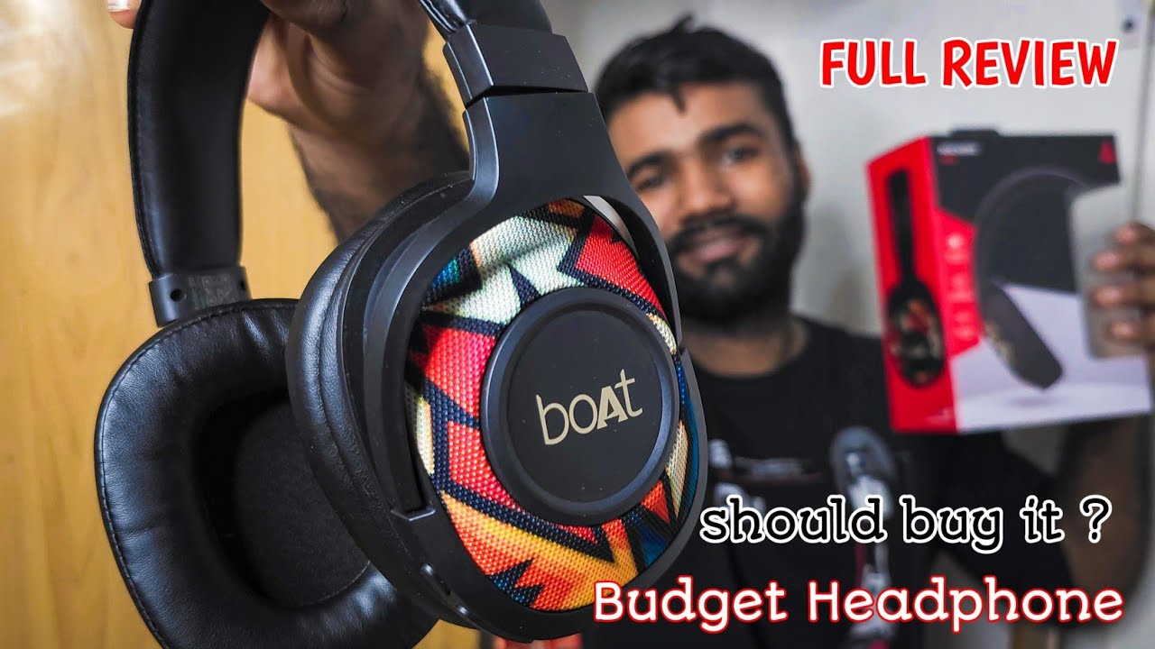 Boat Rockerz 550 | Best Wireless Headphone | Boat 550 Unboxing & Detail ...