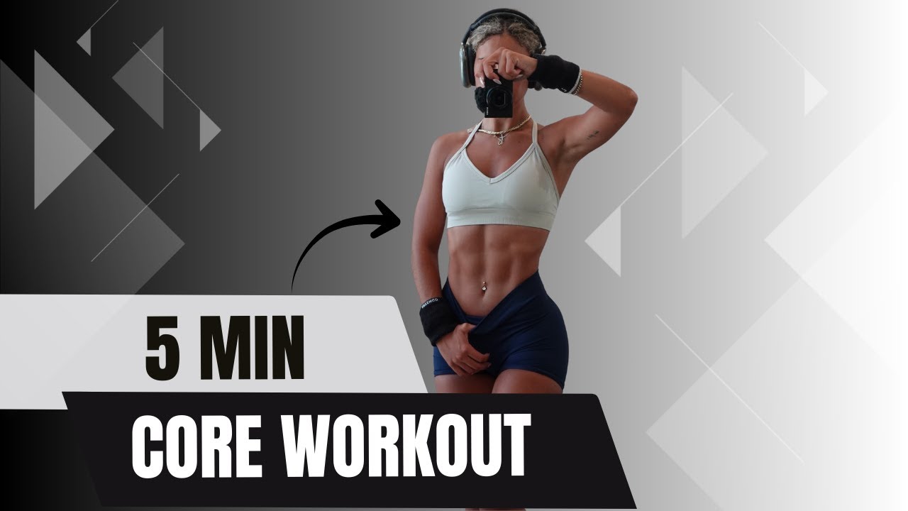 5-Minute Daily Core Workout | No Equipment Needed! - YouTube