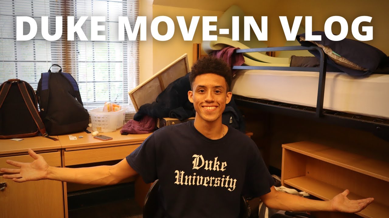 COLLEGE MOVE IN DAY | Duke University - YouTube