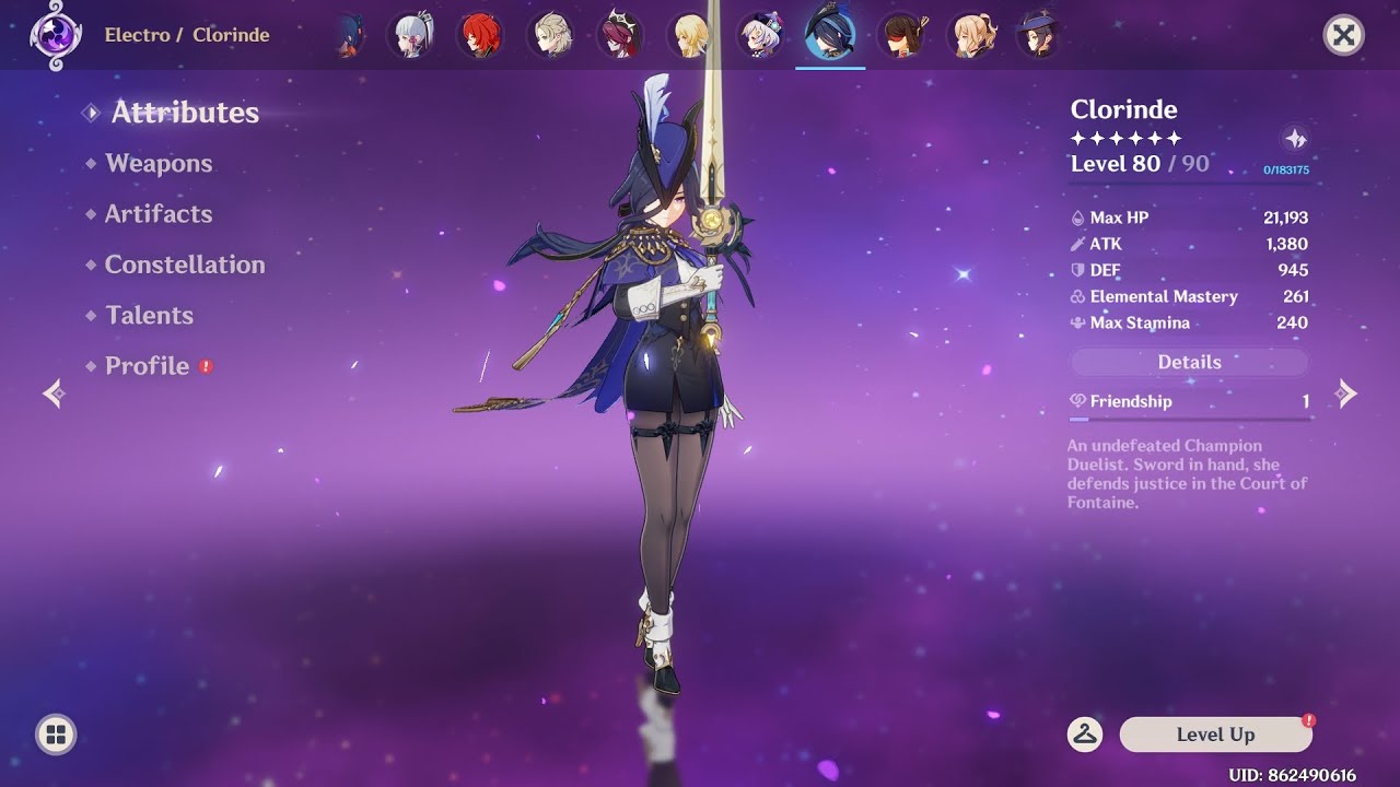 Genshin Impact: Clorinde English Voice Over (Burst/Skill) - YouTube