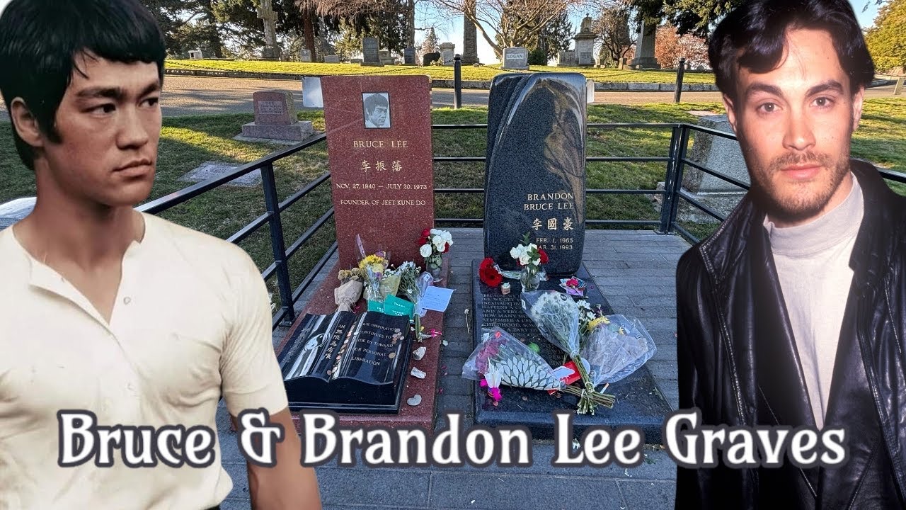 I Visit The Graves of Bruce & Brandon Lee - YouTube