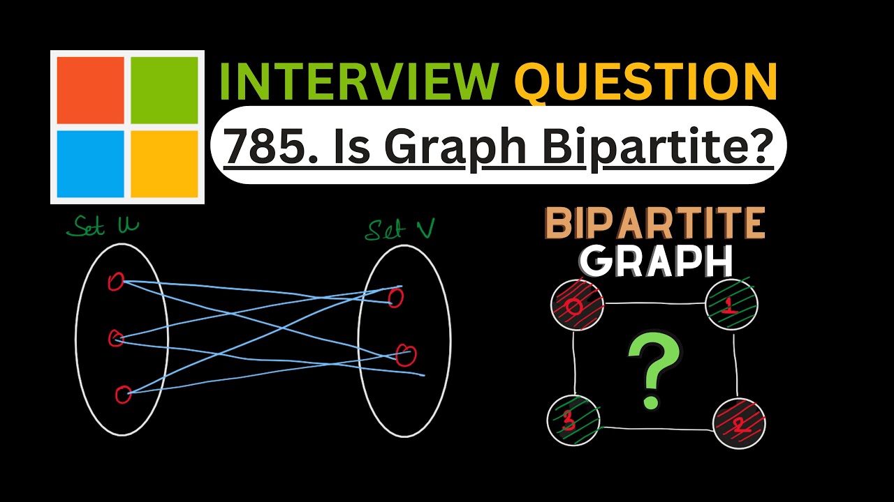 785 Is Graph Bipartite Chromatic Colors Youtube