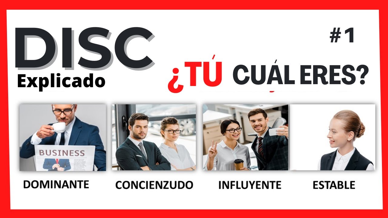 #1 MODELO DISC/ 4 ESTILOS DE PERSONALIDAD /MEJORA TUS RELACIONES Y ...
