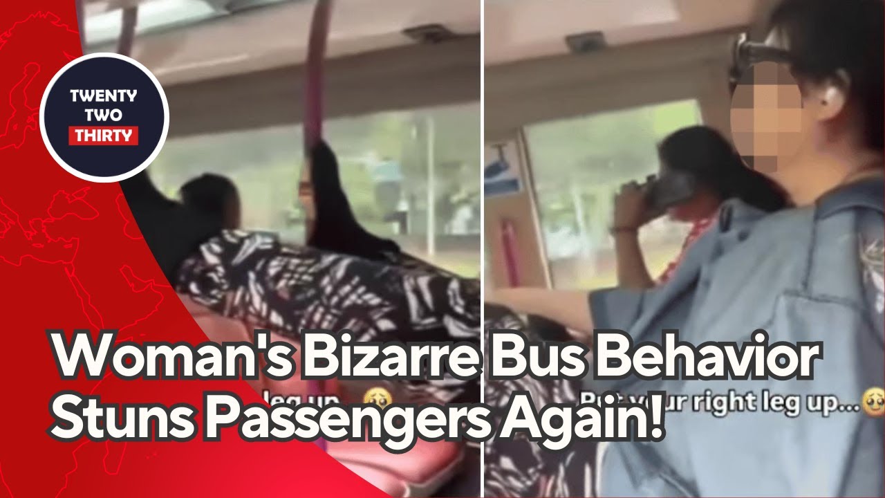 Repeat Offender Returns: Woman's Bizarre Bus Behavior Stuns Passengers ...