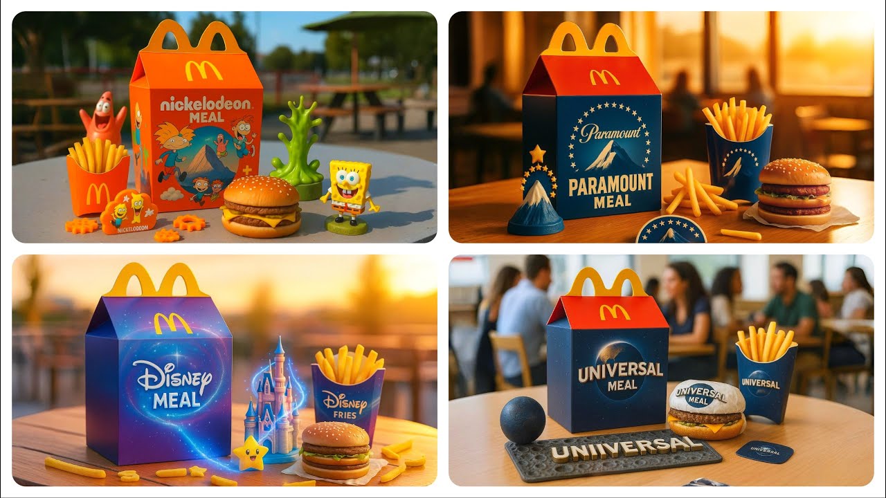 Movie Studios as Happy Meals by AI - YouTube