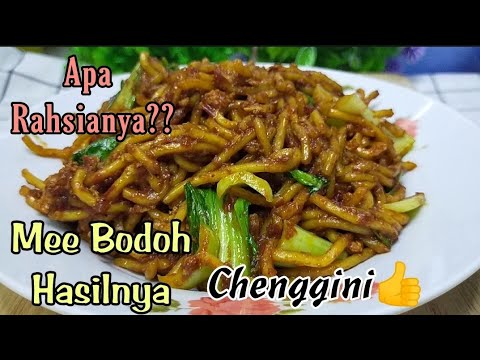Mee Goreng Bodoh tanpa banyak bahan - YouTube