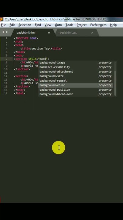 Section Tag In Html Shorts Youtubeshorts Learnwebcode Htmlcode Htmltutorial Html Youtube