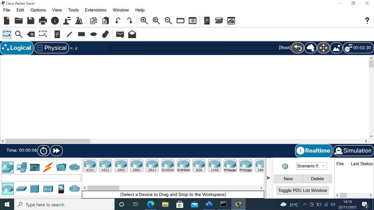 Mengatasi Tampilan Cisco Packet Tracer Kebesaran - YouTube