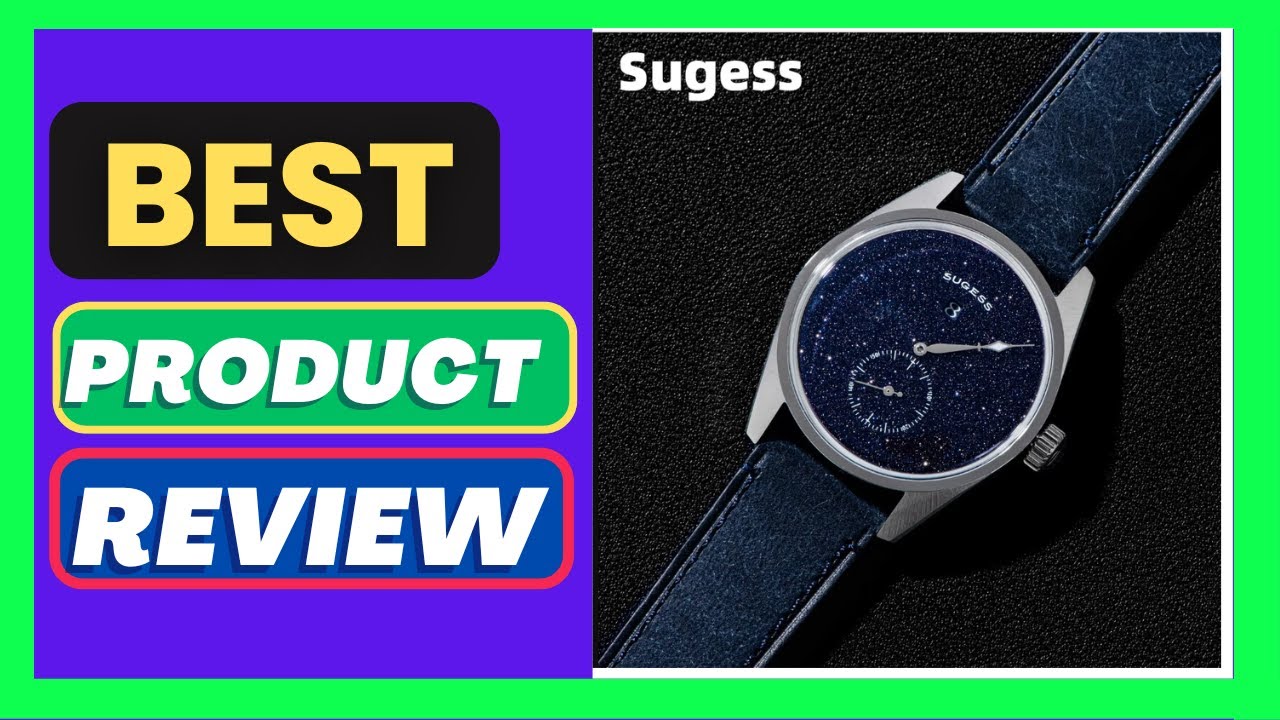 Sugess Mens Watch Automatic ST1721 Movement - YouTube