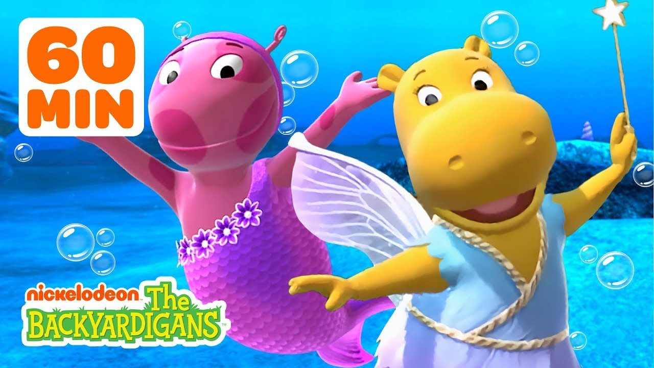 Mermaid Uniqua Gets Discovered & Fairy Tasha Uses Magic! | 60 Minutes ...