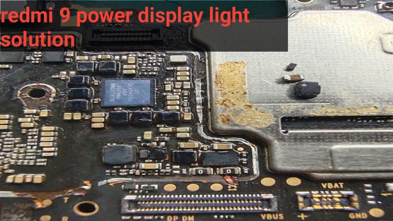 redmi 9 power display light solution - YouTube