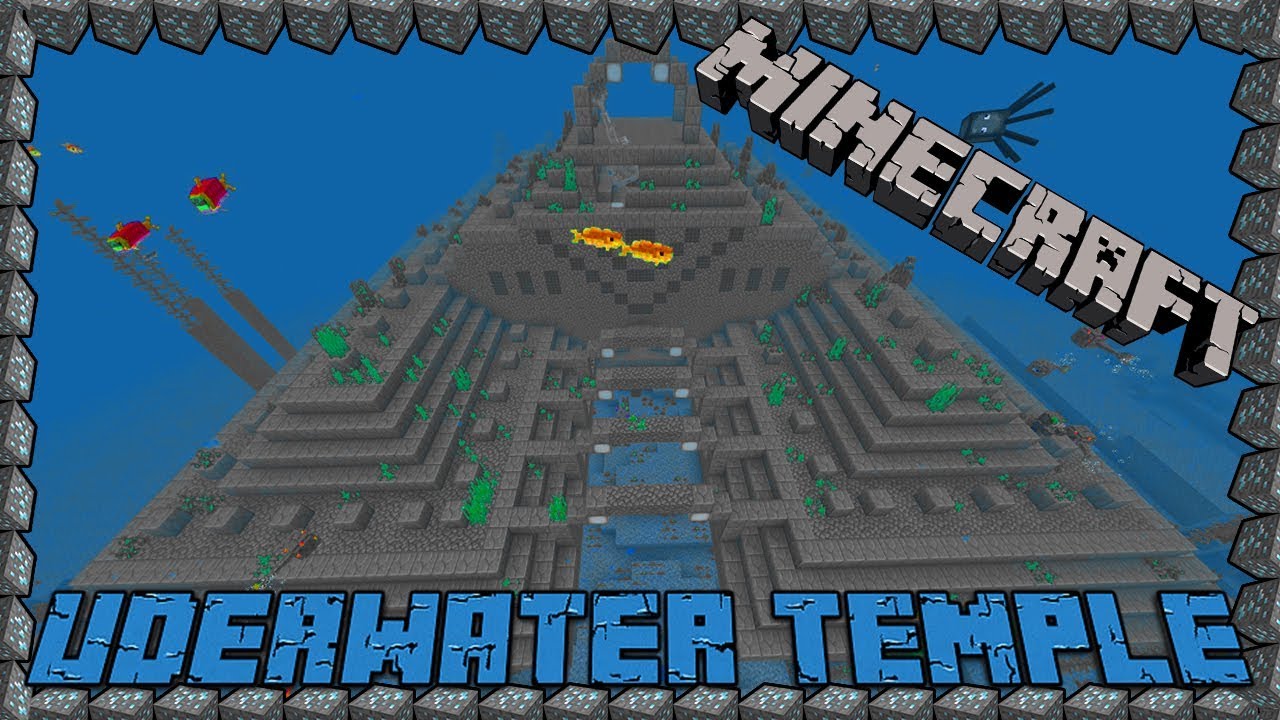 Minecraft Underwater Temple #8 - YouTube