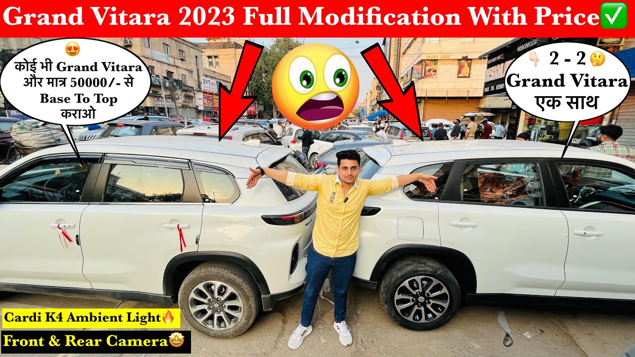 Grand Vitara Modification🔥Grand Vitara Genuine Accessories Grand Vitara ...