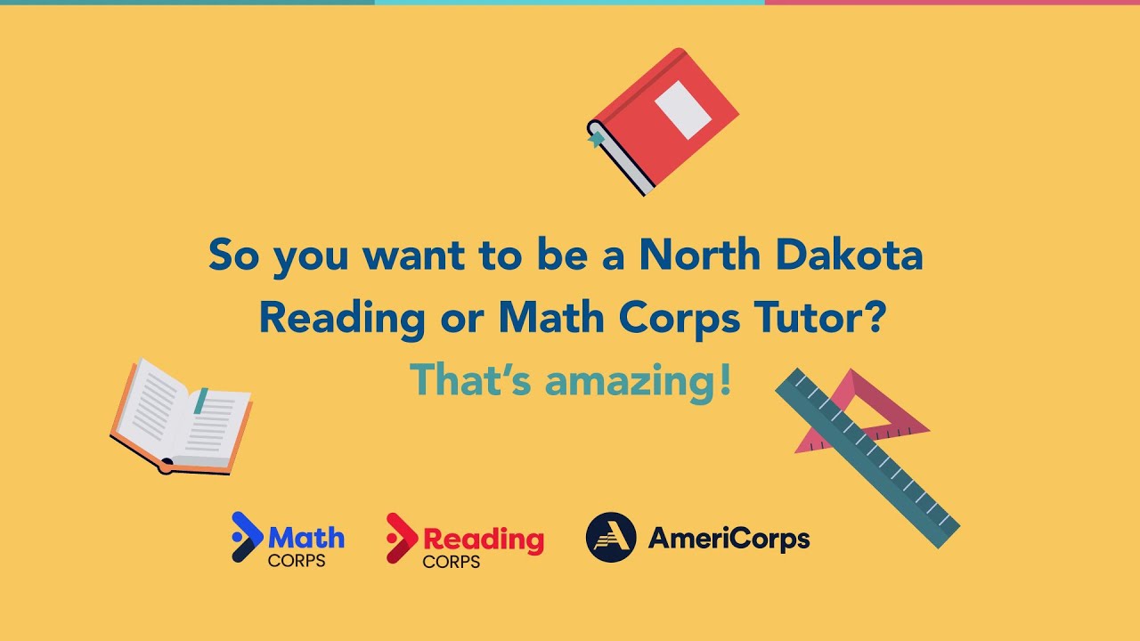 North Dakota Reading or Math Corp Tutor - 2d Motion Graphic | anigem ...