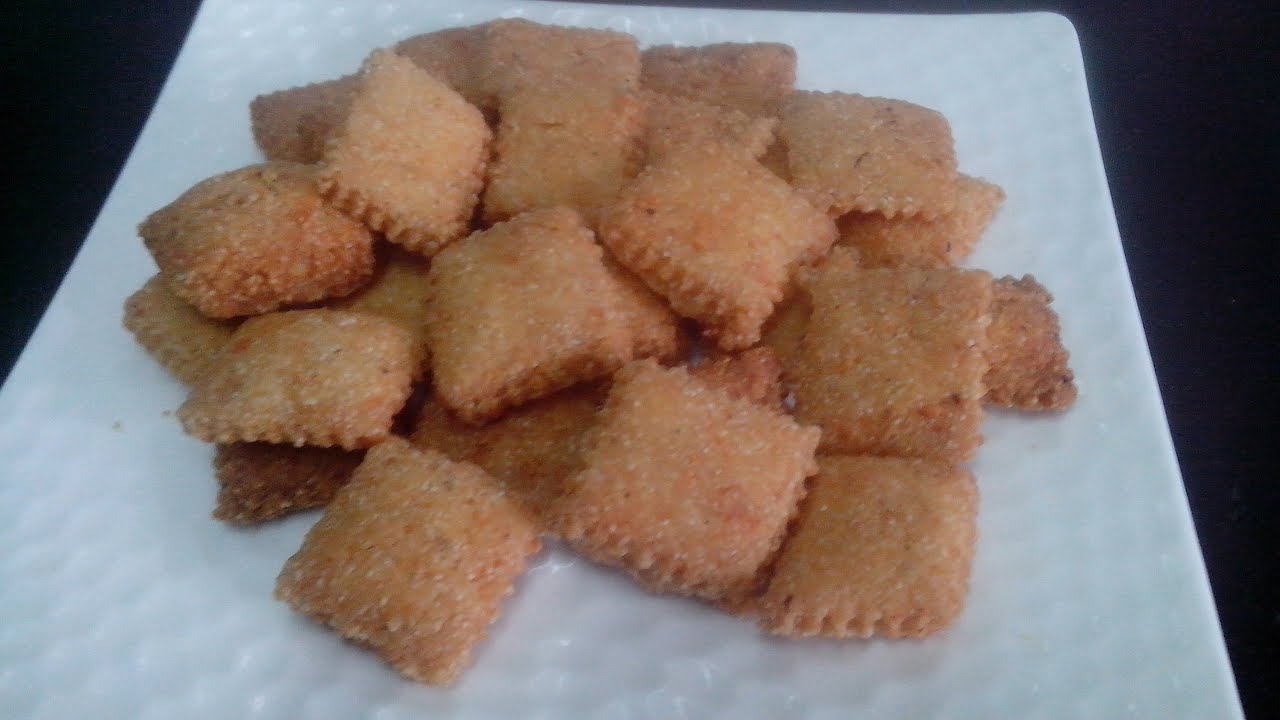 Crispy Shankarpali With Cheese Recipe by KALPANA TALPADE | Diwali ...