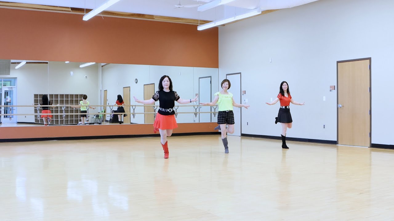 Run Di Road - Line Dance (Dance & Teach) - YouTube