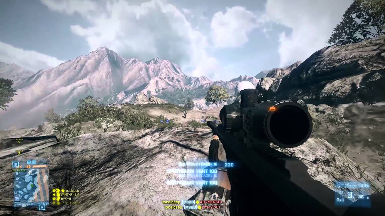 Battlefield 3 || Sniper Montage (Trailer) - YouTube