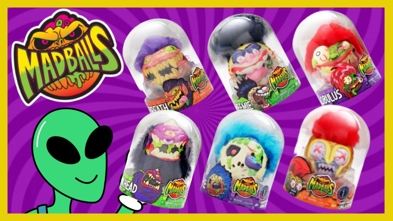 Taking a Look At The Brand New Madballs Gross Out Series 1 - YouTube