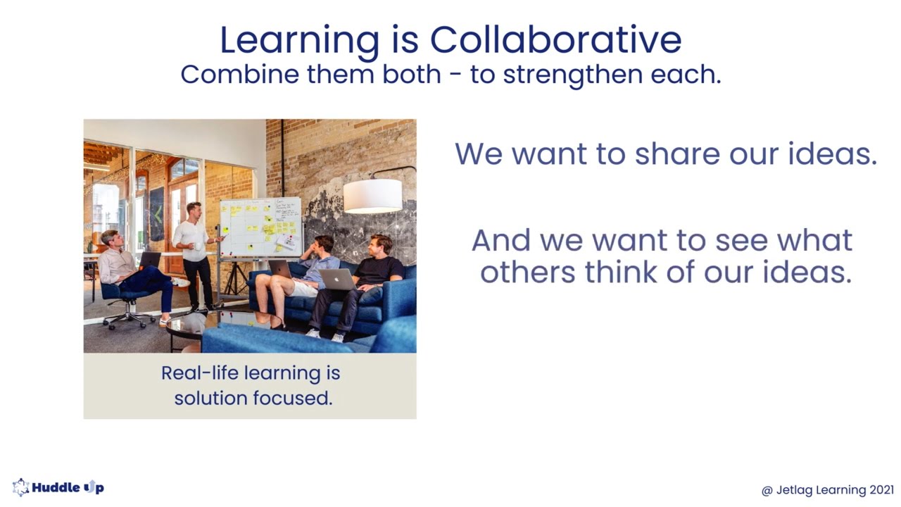 Huddle Up Learning - YouTube