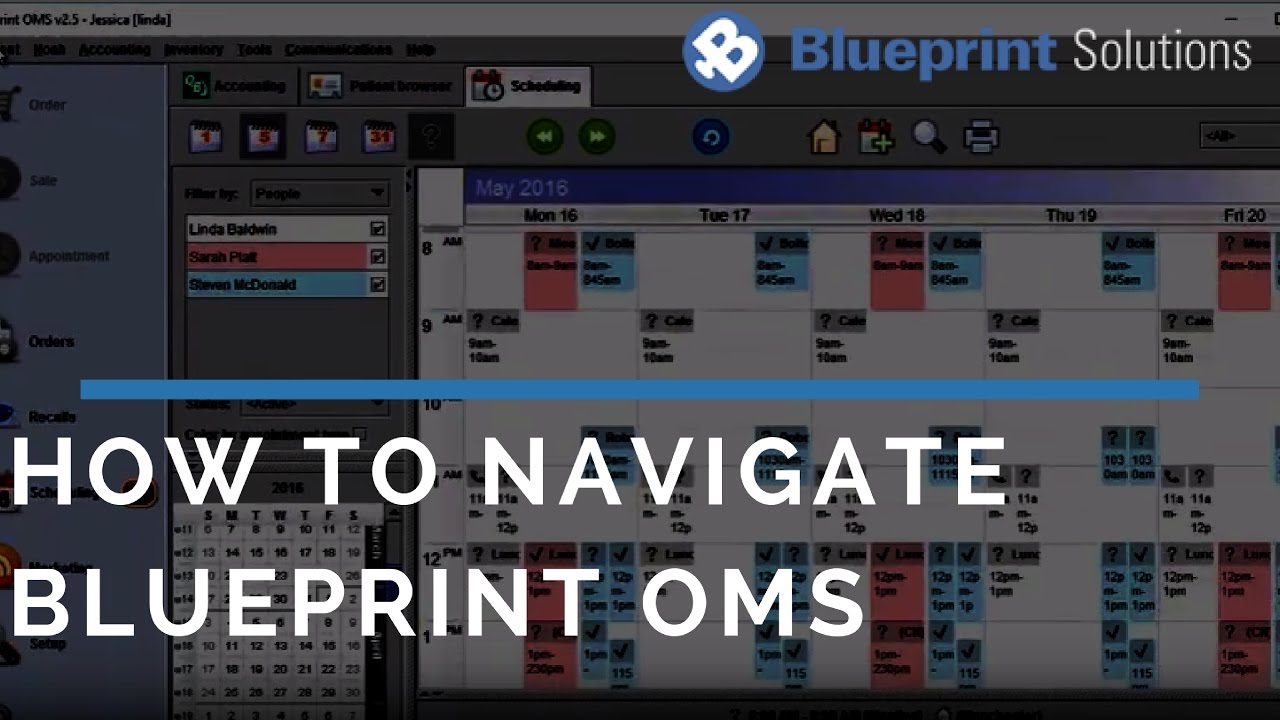 How to Navigate Blueprint OMS - YouTube