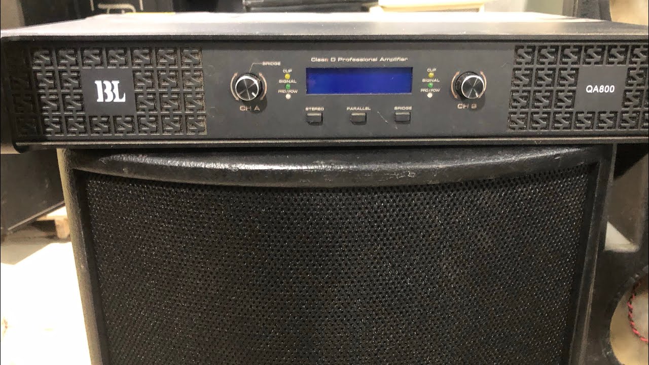 Thanh lý Đẩy BL QA-800 chỉ 2xxx, chỉ có tại Audio X77 - YouTube
