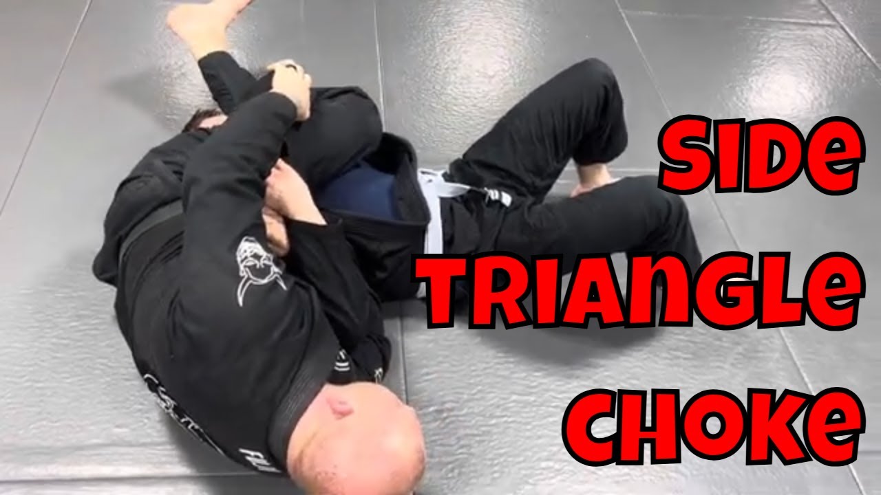 Attack from the back crucifix with the side triangle choke - YouTube