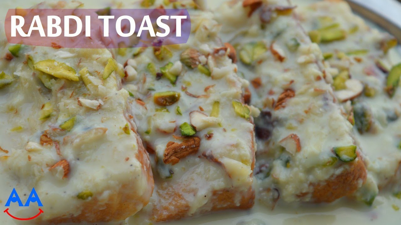 रबड़ी टोस्ट |Rabdi toast recipe | How to make Rabadi toast| - YouTube
