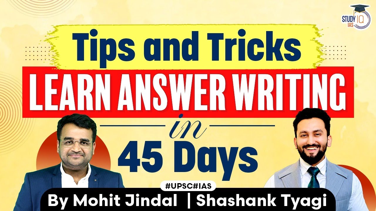 Best Answer Writing Technique | Answer Writing Strategy for GS Mains ...