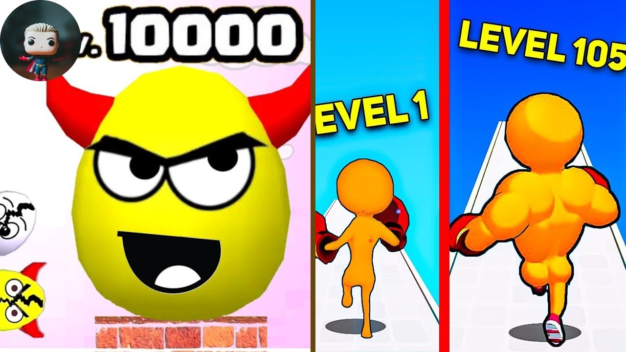 Draw To Smash Vs Level Up Runner - YouTube