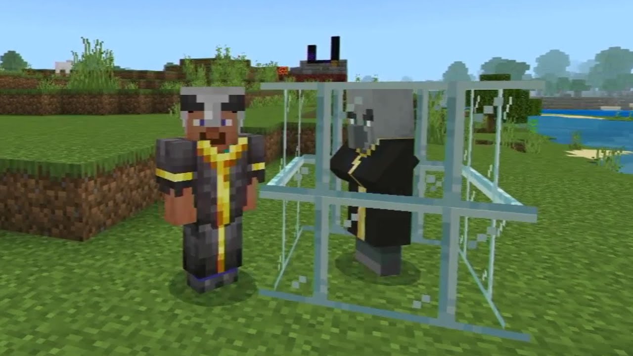 Como hacer una armadura de evocador en Minecraft - YouTube