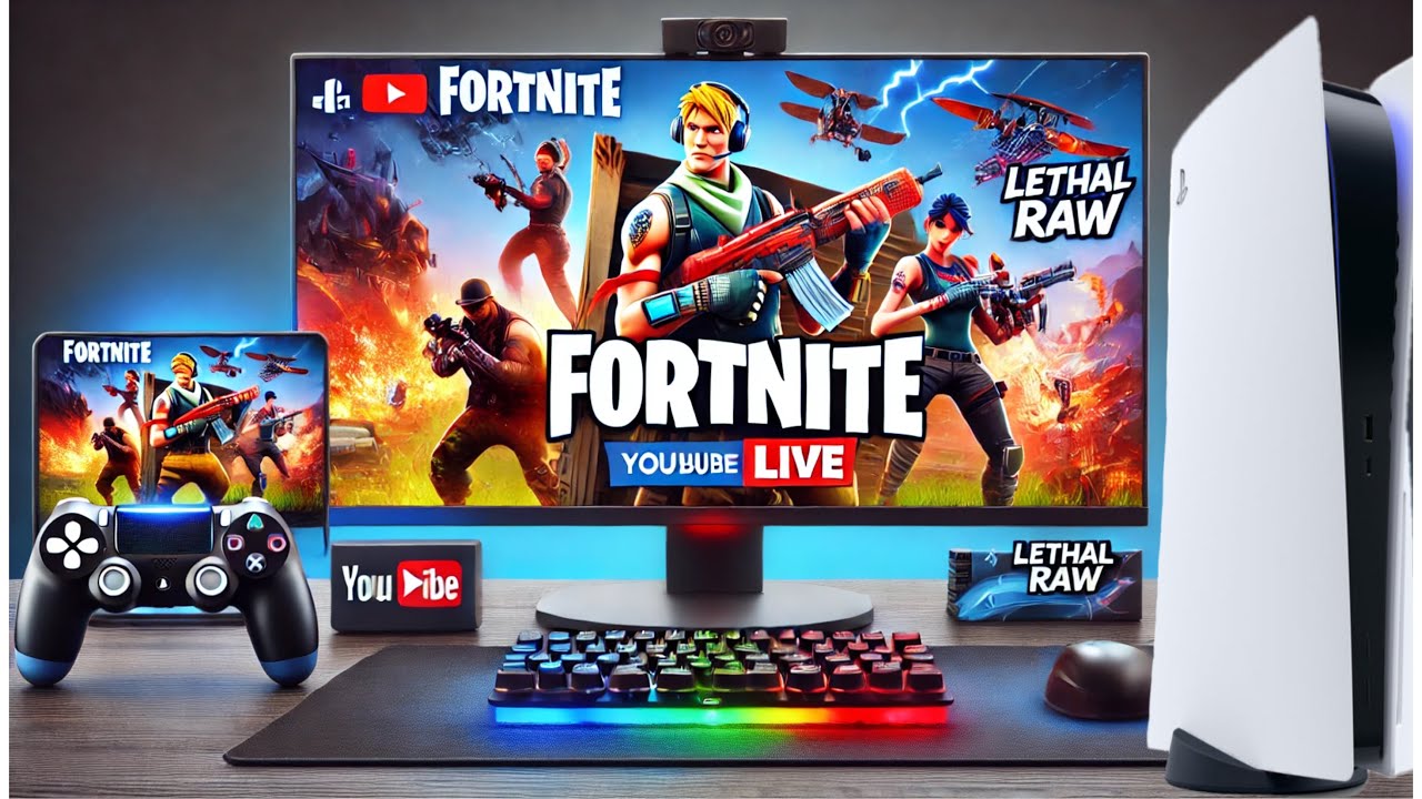 Fortnite kbm on ps5 || Handcam live - YouTube