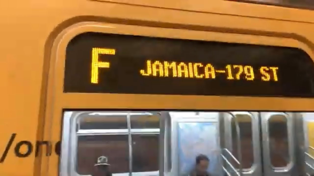 Riding a Zoho Wrap R160B Siemens on the (F) Train. - YouTube