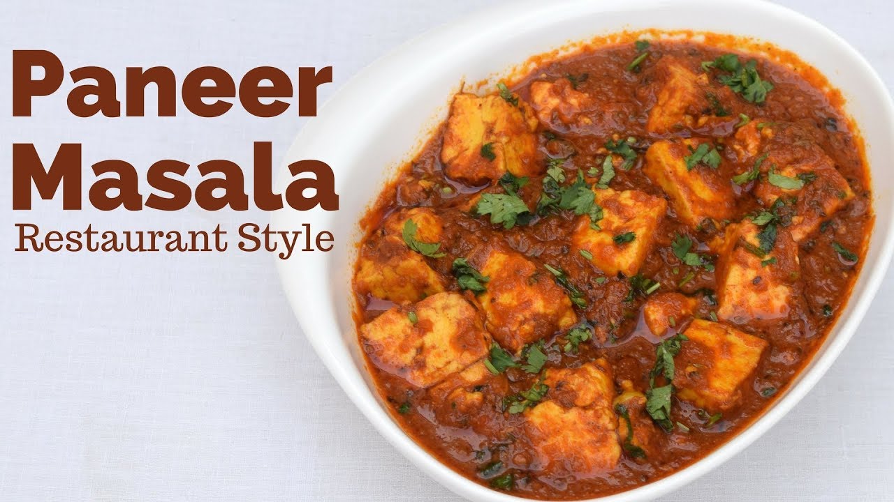 Restaurant Style Paneer Masala Recipe | ढाबा स्टाइल पनीर मसाला - YouTube