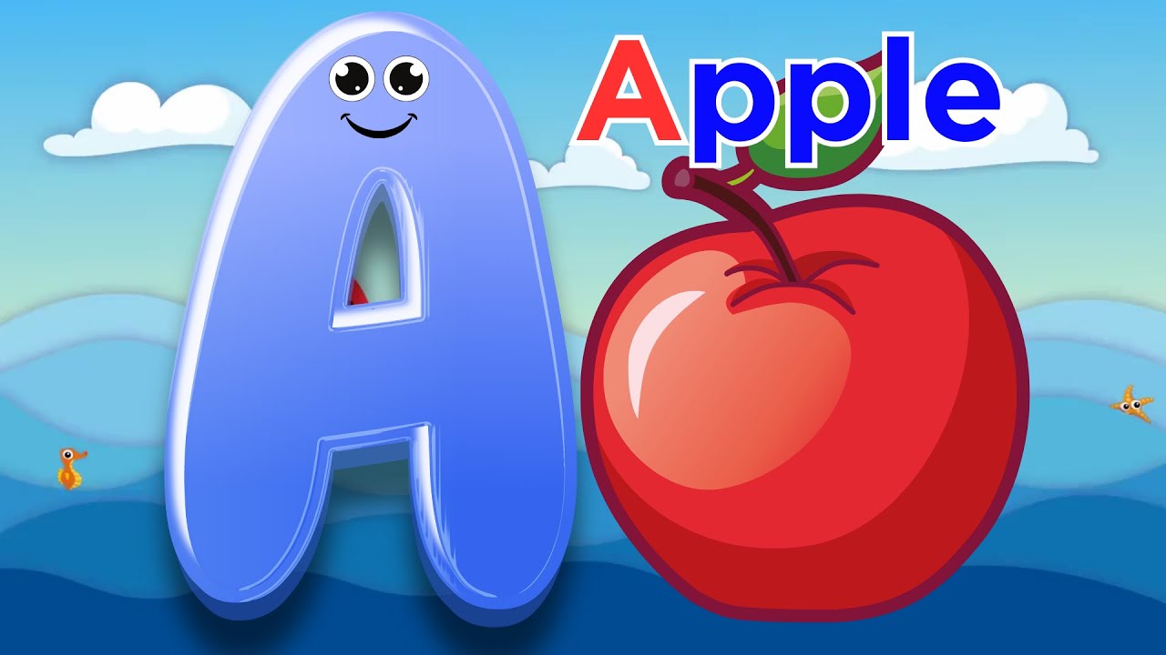 Phonics Song for Toddlers | A for Apple | Phonics Sounds of Alphabet A ...