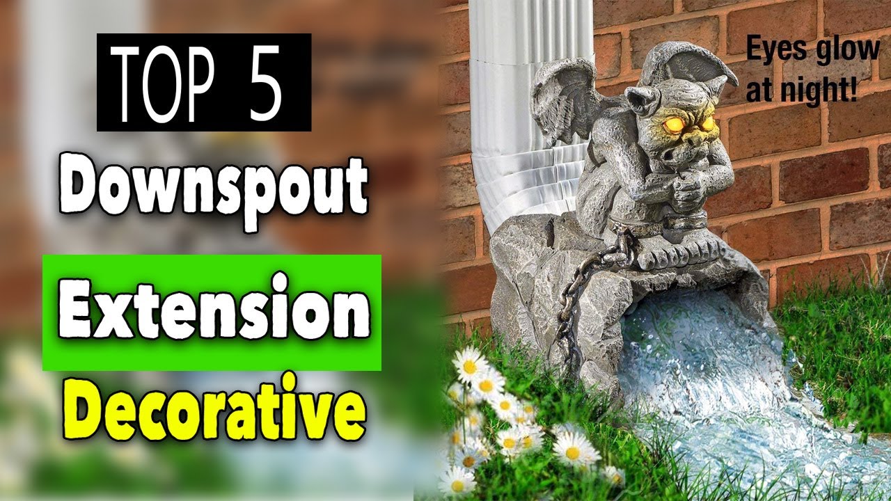 Decorative Gutter Downspout Extensions | Shelly Lighting