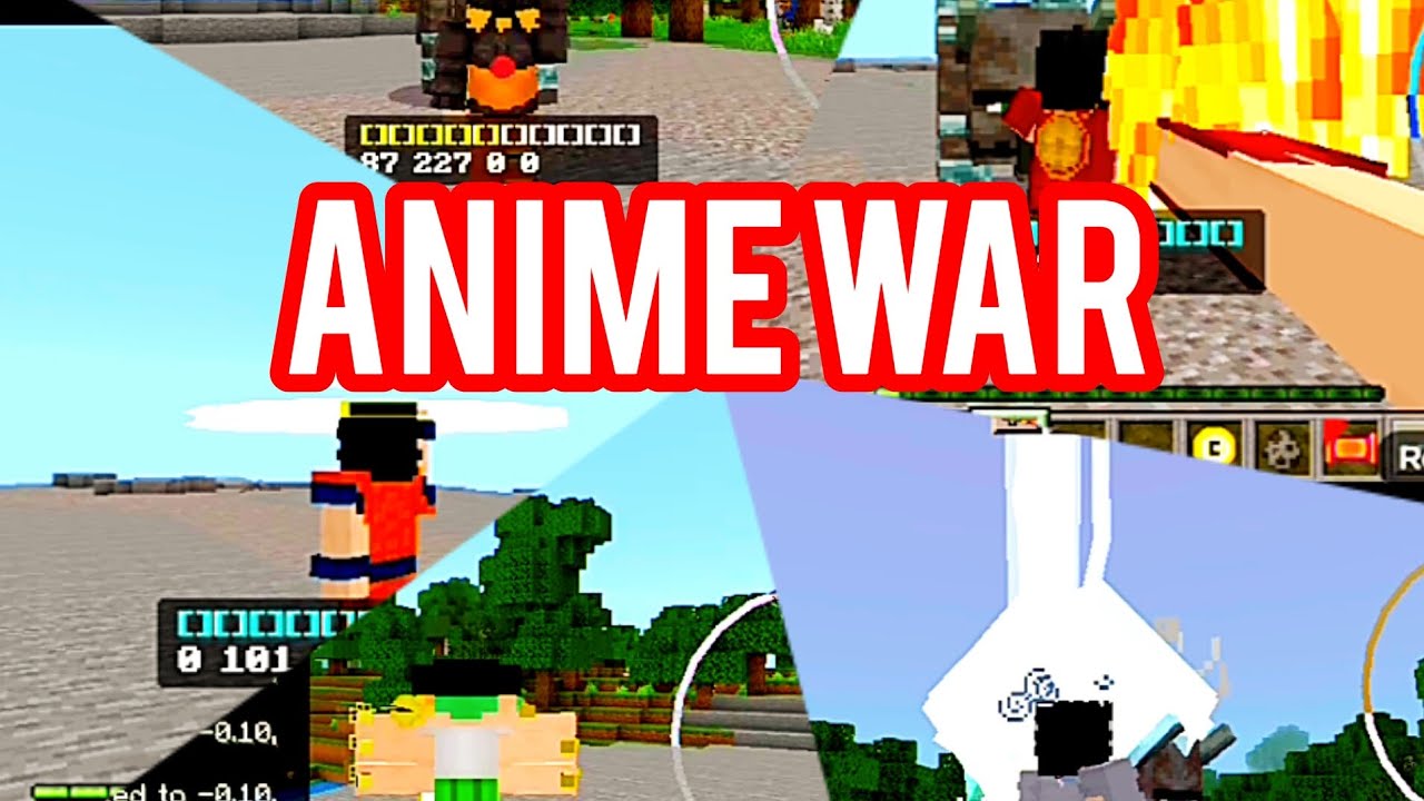 Anime War Add-on/Mod for Minecraft PE 19+ #minecraft #anime - YouTube