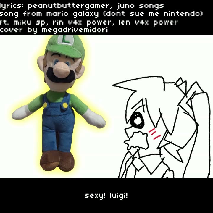 Sexy Luigi With Lyrics HATSUNE MIKU COVER - Super Mario Galaxy Vocaloid ...