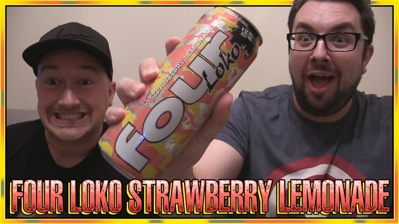 Four Loko Strawberry Lemonade Review - YouTube