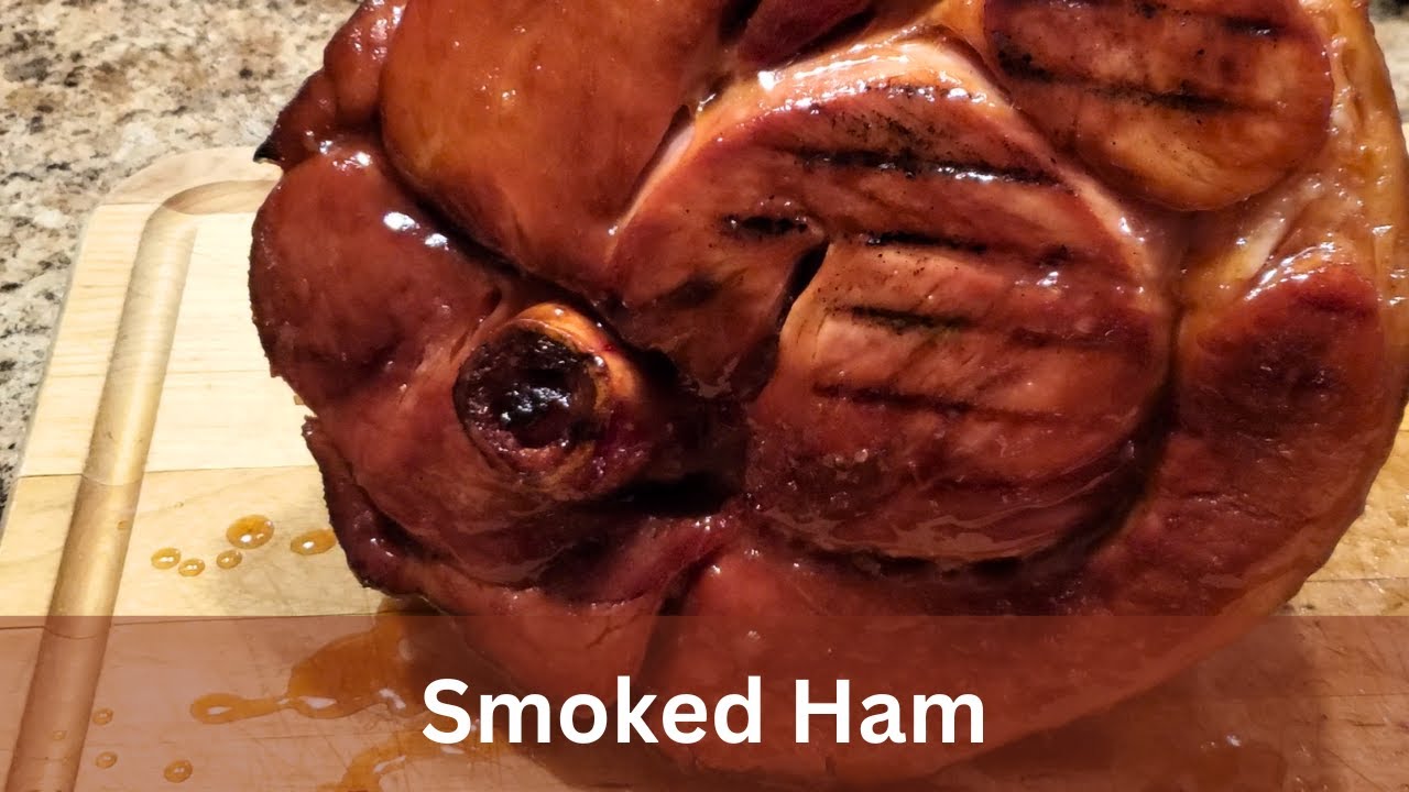 Glazed Double Smoked Ham on the Pit Barrel Cooker - YouTube