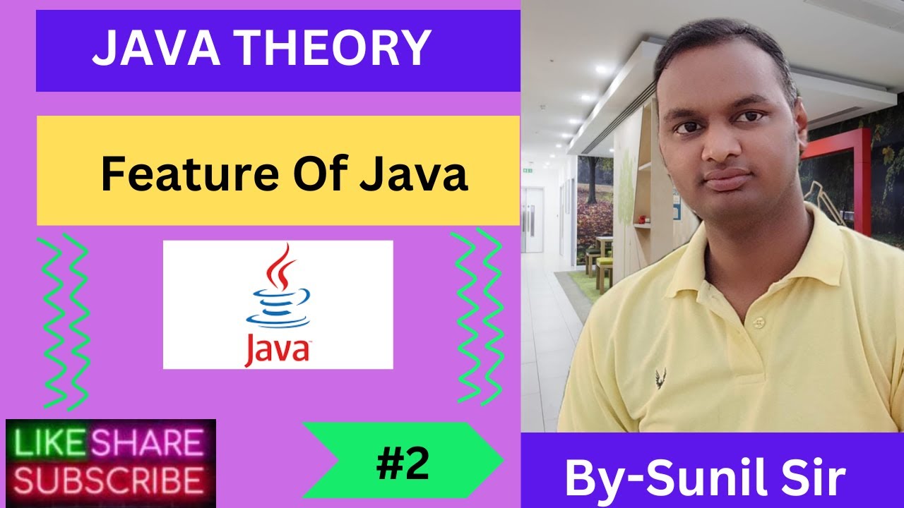 Features Of Java Hindi The Place Of Learning Youtube
