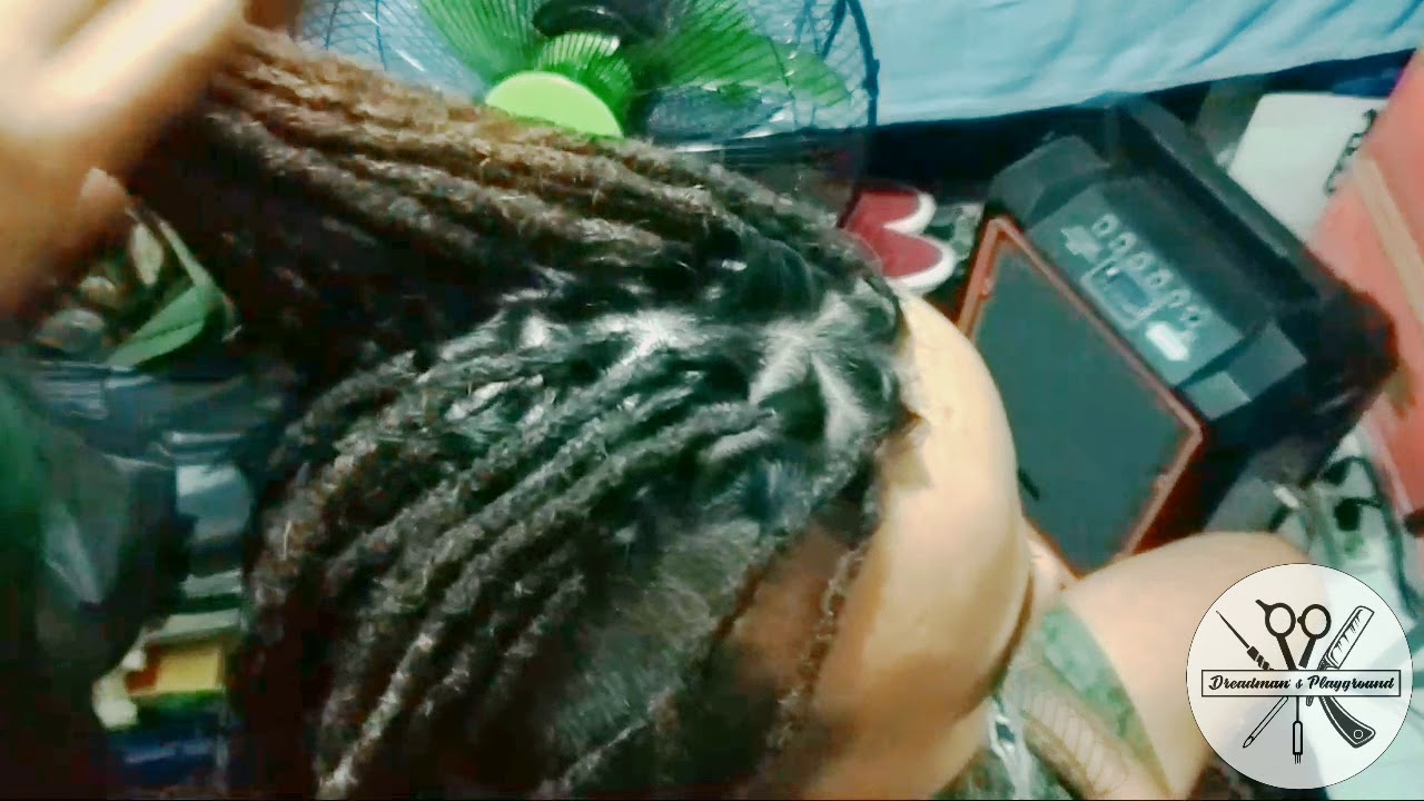 Dreadlock Topknot | Extension | hairstyle tutorial | Home Service ...