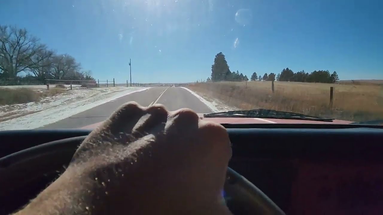 Cruising in the 1967 C40 Chevy Flatbed Truck - YouTube
